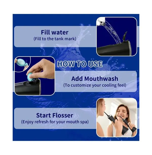 MYSMILE Water Flosser Mouthwash