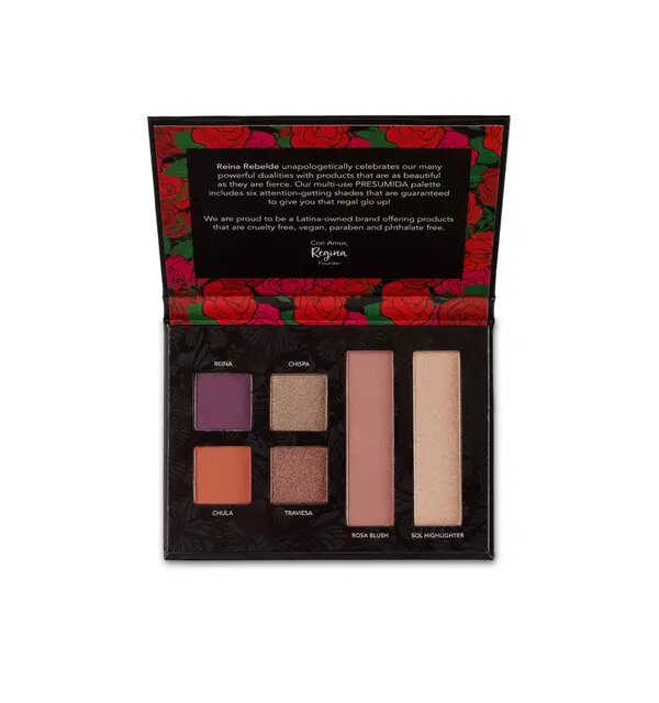 REINA REBELDE Multi-use Color Palette For Face And Eyes - Presumida