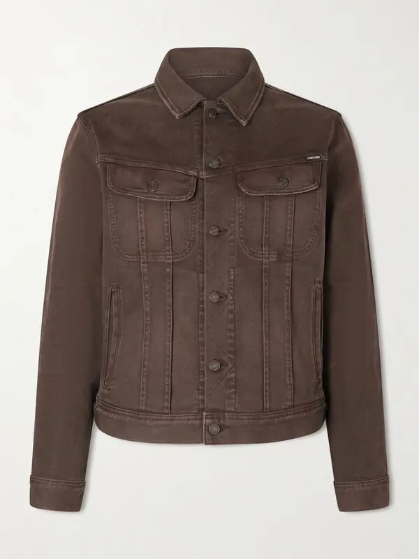 TOM FORD Cotton-blend Canvas Jacket