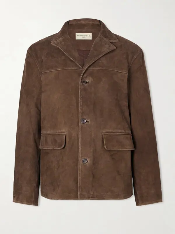 Officine Générale Erickson Suede Jacket
