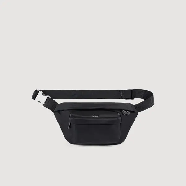 Sandro Large Belt Bag - Black