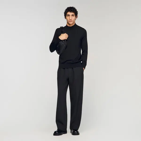 Sandro Technical Fabric Belt Bag