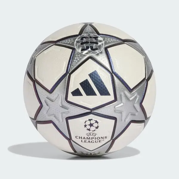 Adidas Uefa Champions League Pro 3rd Ball - White / Silver Metallic