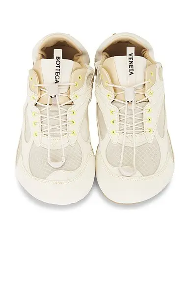 Bottega Veneta Nylon Trek Orbit Flash Sneaker - String Tufo