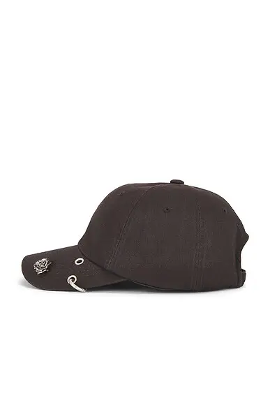 We11Done Spike Rose Cap - Charcoal