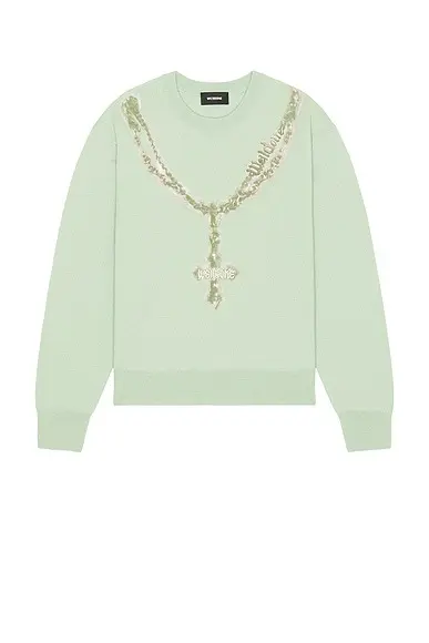 We11Done Pearl Logo Pullover