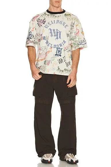 We11Done Doodle Printed T-shirt - Multi