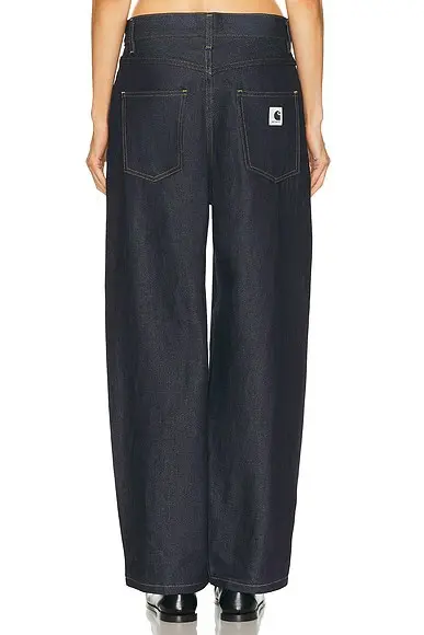 Carhartt Work In Progress Brandon Wide Leg Jeans - Blue Rigid