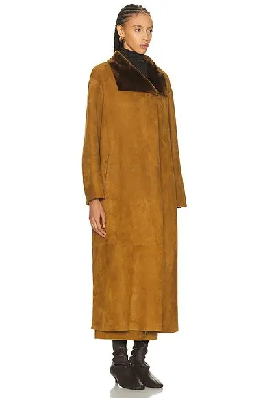 Nour Hammour Merinos Shearling Coat