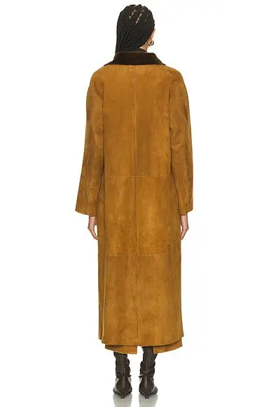 Nour Hammour Merinos Shearling Coat