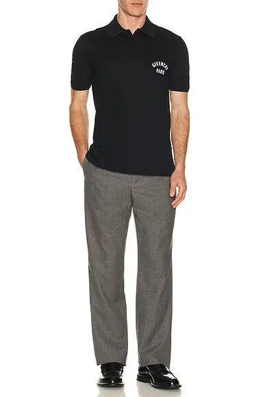 Givenchy Front Pocket Polo - Dark Navy
