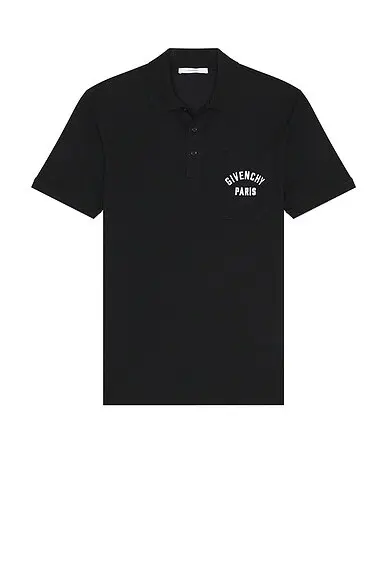 Givenchy Front Pocket Polo - Dark Navy