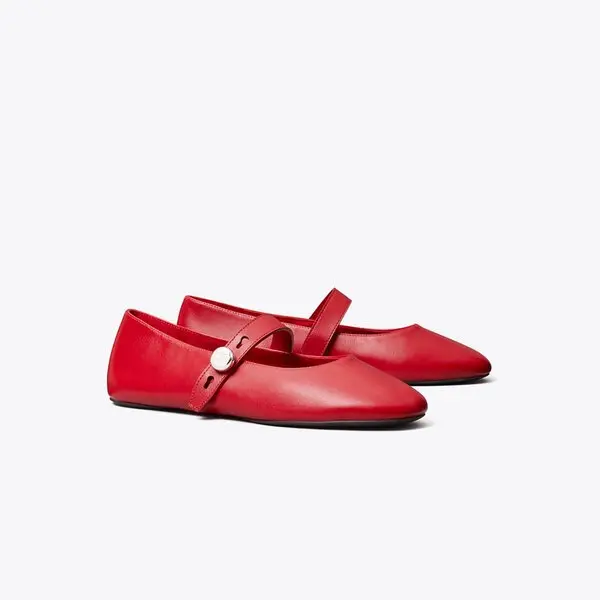 Tory Burch Romy Mary Jane - Toucan Red
