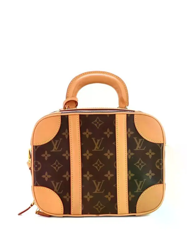 LOUIS VUITTON Valisette Handbag Monogram Canvas Pm Satchel
