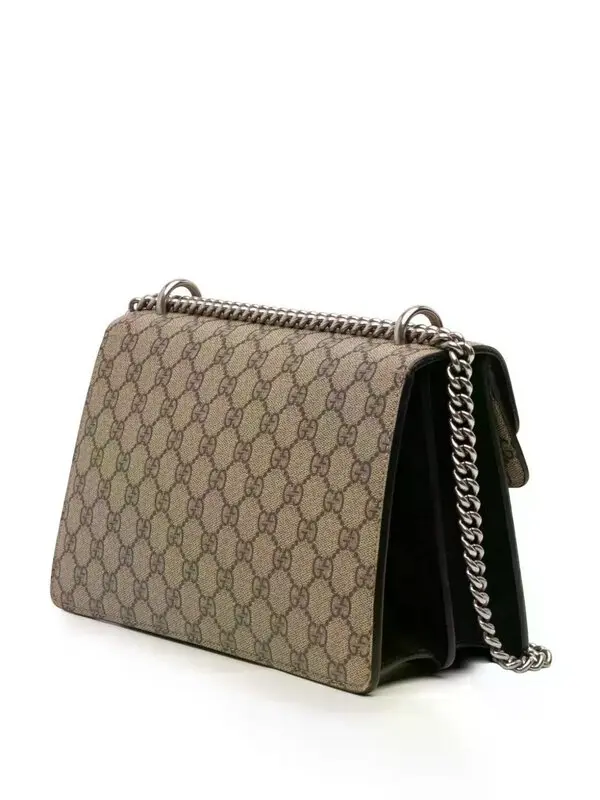 Gucci Small Gg Supreme Dionysus Shoulder Bag - Brown