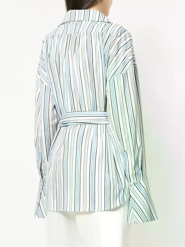 Caroline Constas Striped Shirt