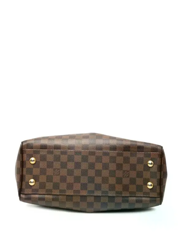 LOUIS VUITTON 2008 Damier Ebene Trevi Pm Satchel