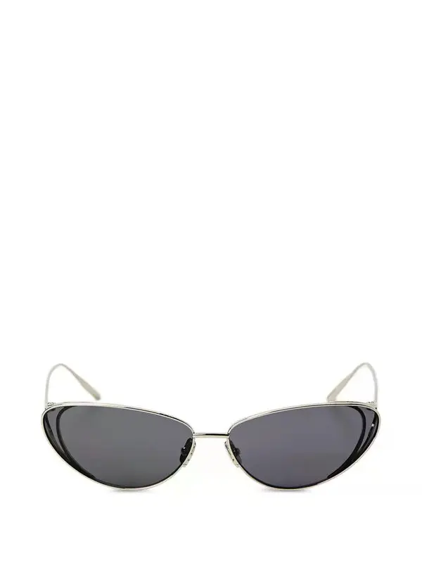 Christopher Esber Milla 96 Cat-eye Sunglasses - Silver