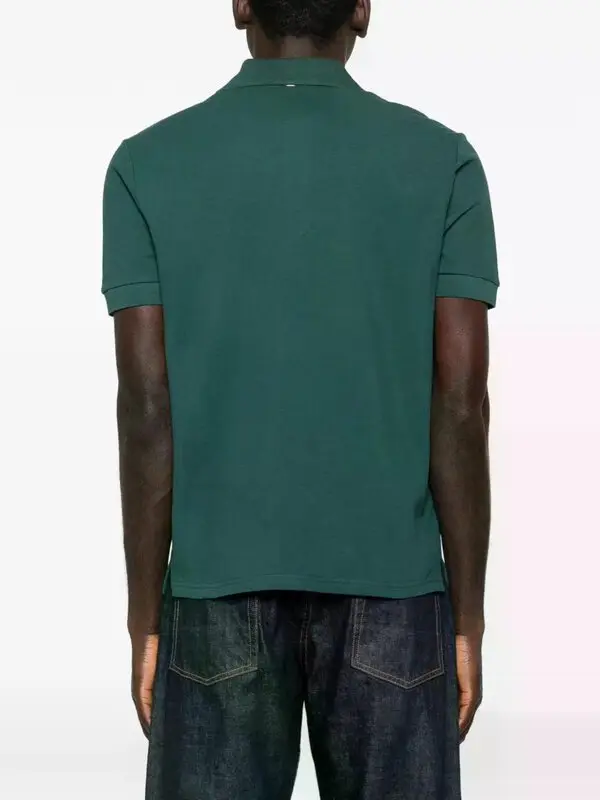 Herno Short Sleeve Logo Polo Shirt - Green