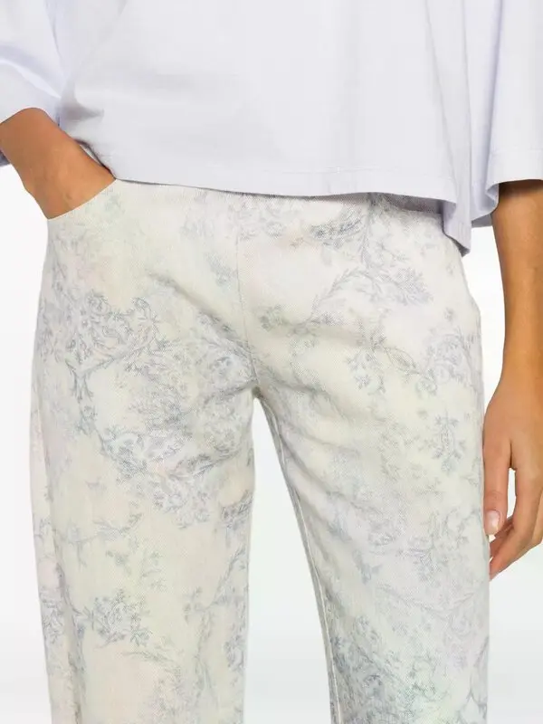 FORTE_FORTE Floral Trousers