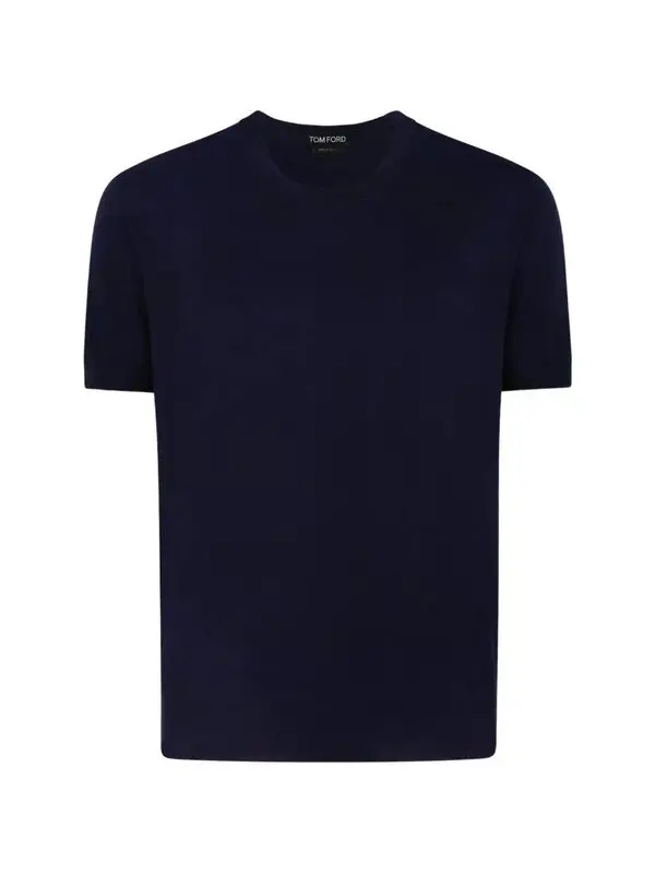 TOM FORD Short-sleeved T-shirt - Blue