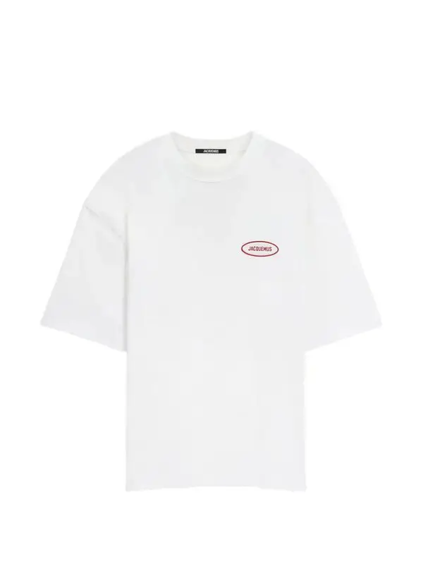 Jacquemus Crew-neck Embroidered T-shirt