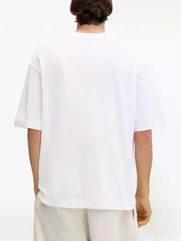 Jacquemus Crew-neck Embroidered T-shirt