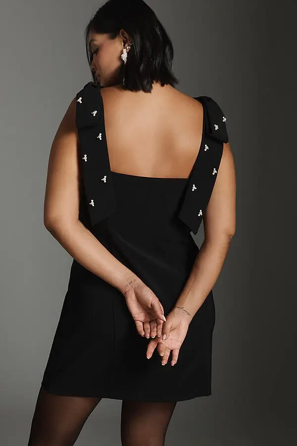 English Factory Deco Strap Mini Dress