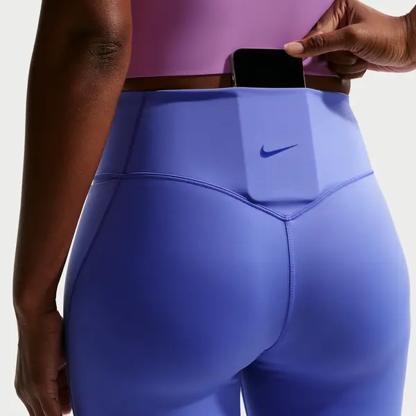Nike Universa High-waisted 8" Biker Shorts - Blue