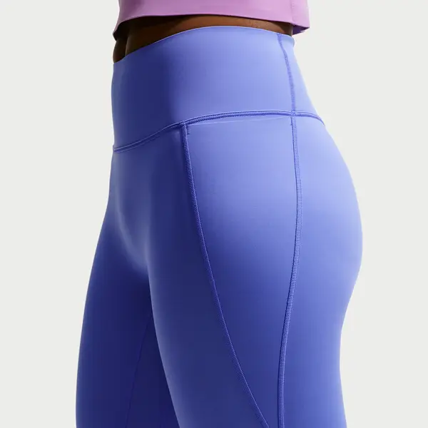Nike Universa High-waisted 8" Biker Shorts - Blue