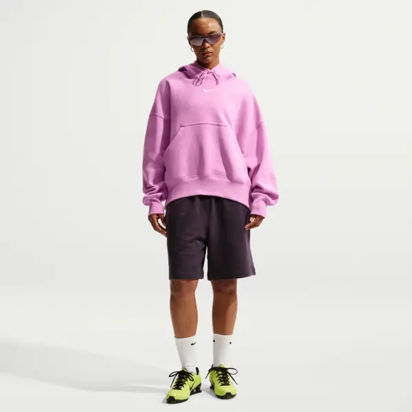 Nike Sportswear Phoenix Fleece Over-oversized Pullover Hoodie - Pink