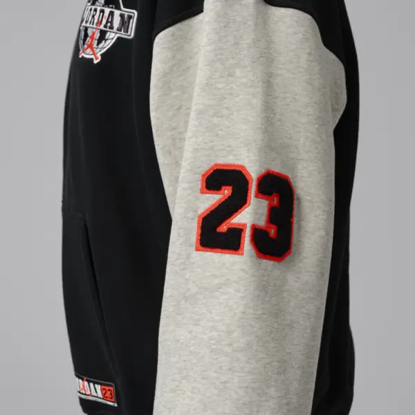 JORDAN Brooklyn Oversized Full-zip Hoodie