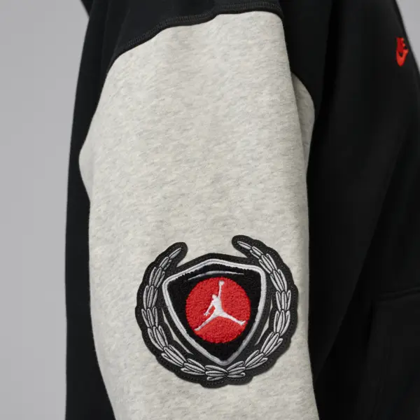 JORDAN Brooklyn Oversized Full-zip Hoodie