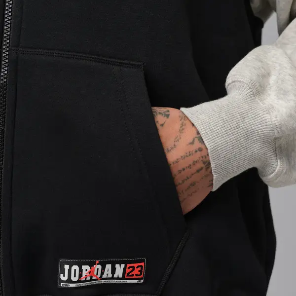 JORDAN Brooklyn Oversized Full-zip Hoodie