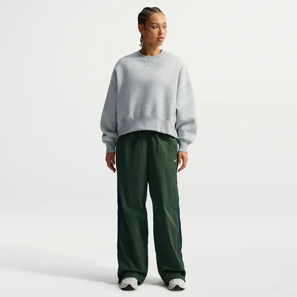Nike Sportswear Phoenix Fleece Over-oversized Crew-neck Sweatshirt - Grey
