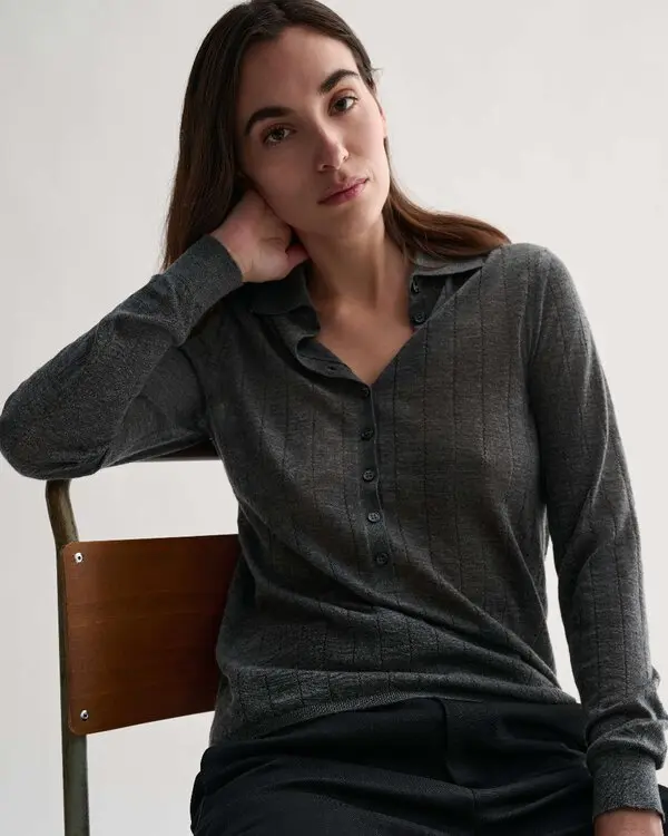 Veronica De Piante Luna Cashmere Polo