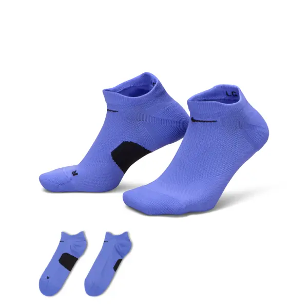 Nike Running Midweight No-show Socks - Blue