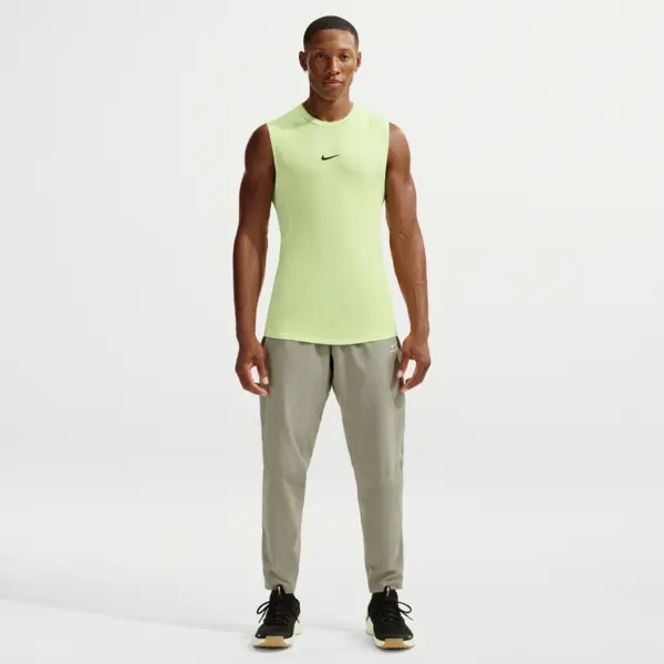 Nike Pro Dri-fit Tight Sleeveless Fitness Top - Green