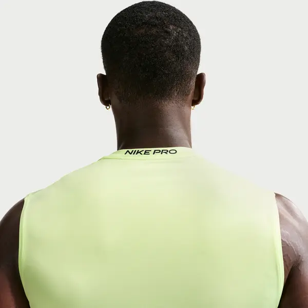 Nike Pro Dri-fit Tight Sleeveless Fitness Top - Green