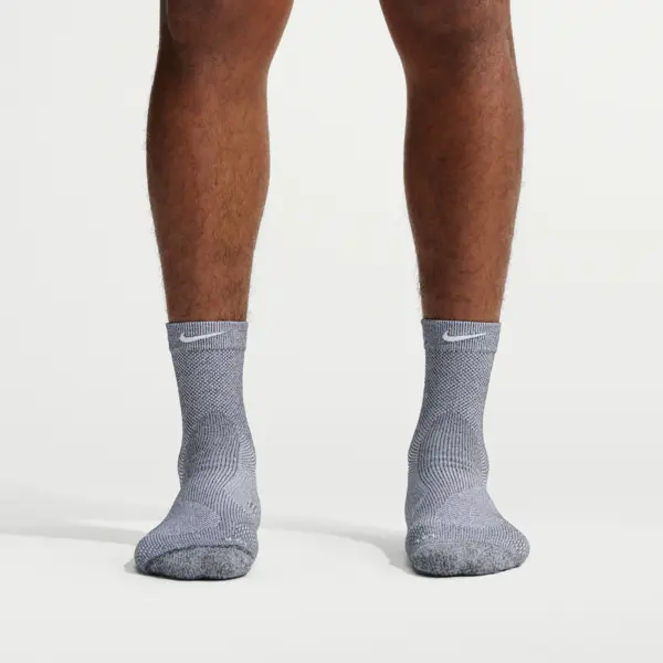 Nike Dri-fit Adv Micro-crew Running Socks - Grey