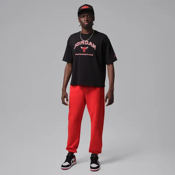 JORDAN Flight Fleece Pants - Red