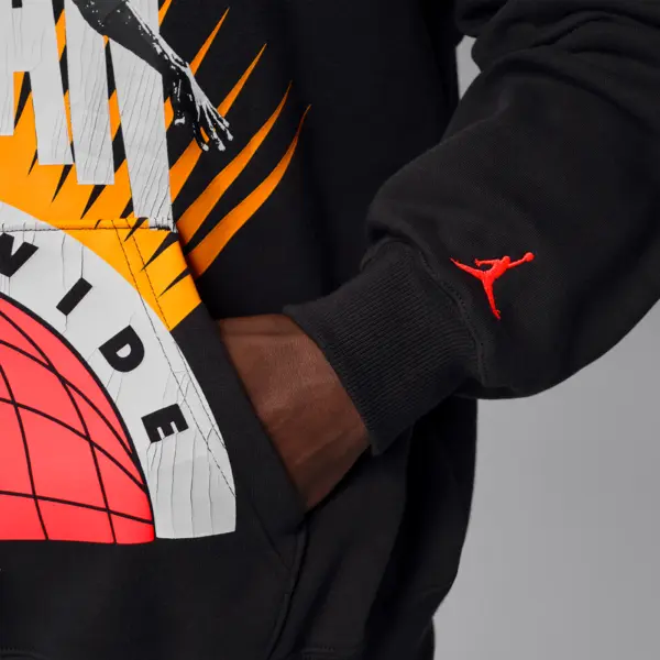 JORDAN Brooklyn Fleece Pullover Hoodie - Black