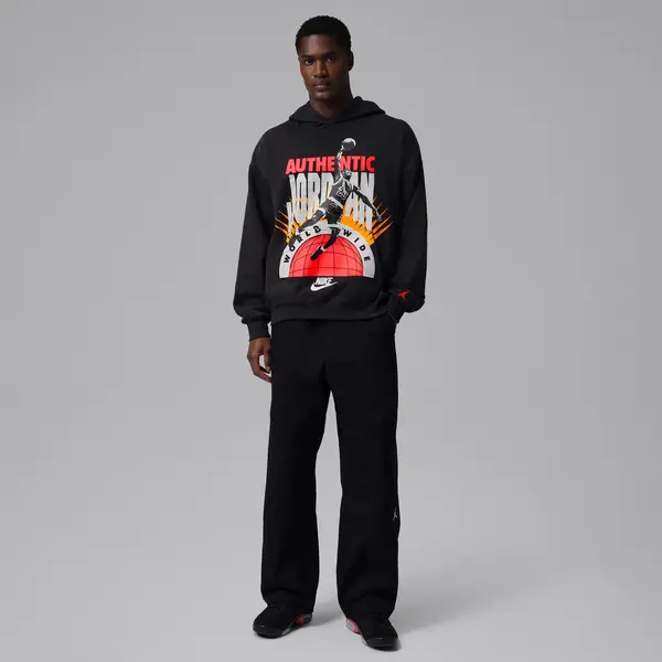 JORDAN Brooklyn Fleece Pullover Hoodie - Black