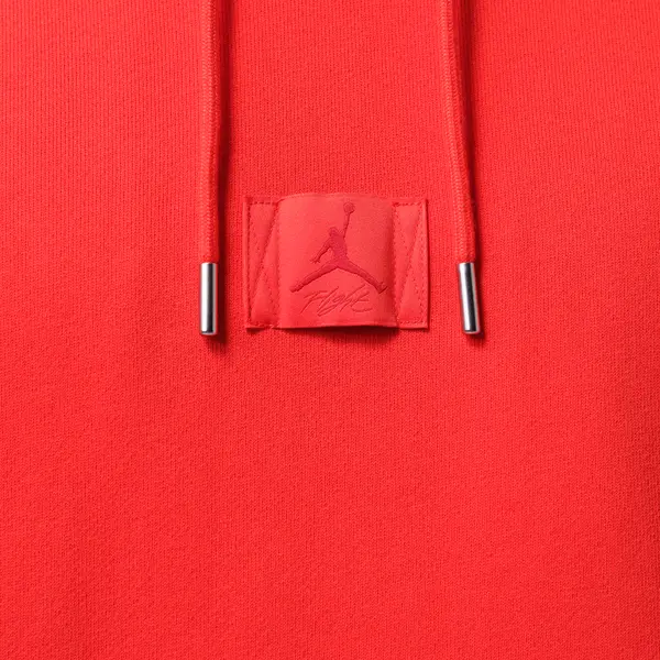 JORDAN Flight Fleece Pullover Hoodie - Red