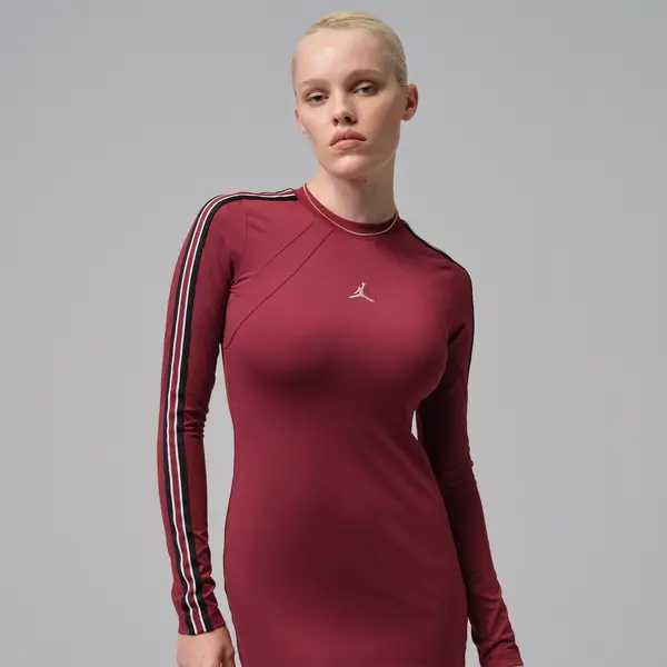JORDAN Brooklyn Long-sleeve Dress - Red