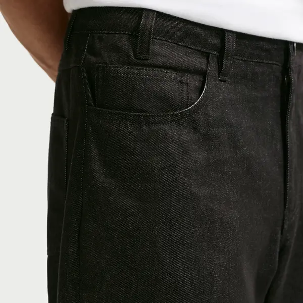 Nike Loose Denim Skate Pants - Black