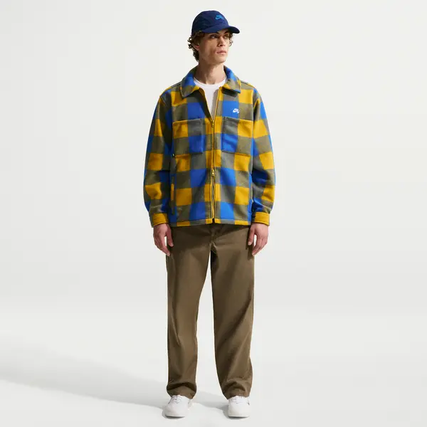 Nike Essential Skate Shirt Jacket - Blue