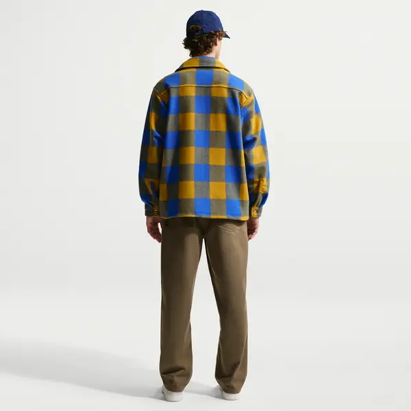Nike Essential Skate Shirt Jacket - Blue