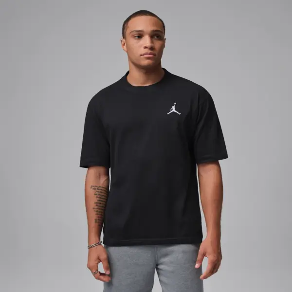 JORDAN Embroidered Jumpman T-shirt - Black