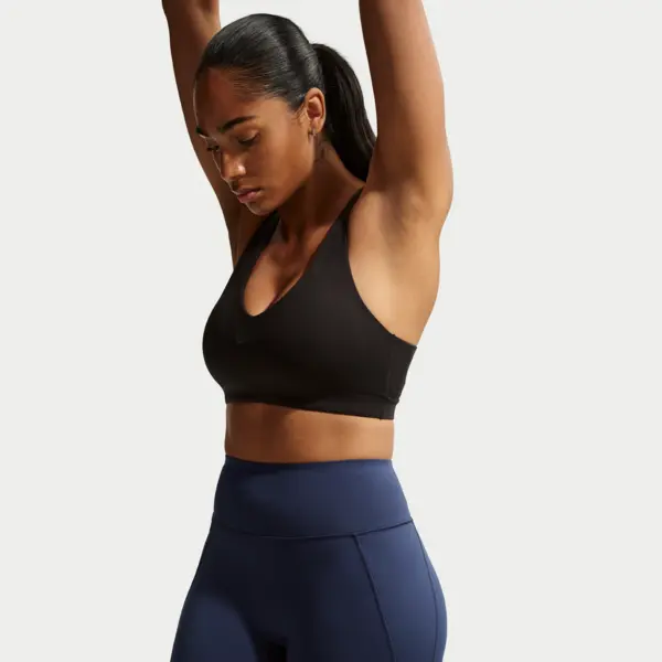 Nike Universa High-waisted 8" Biker Shorts With No Front Seam - Blue